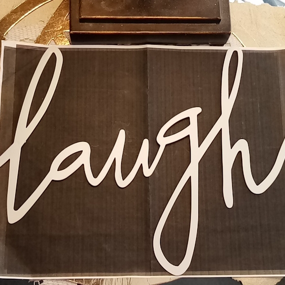 laugh | Accents | Laugh Metal Wall Sign | Poshmark